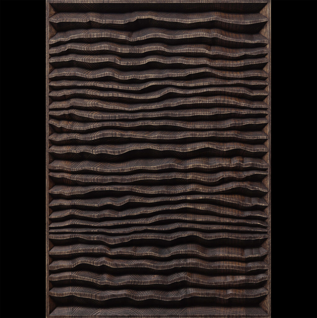 Wild Rose panel – Navdesign 3D wooden wall panels